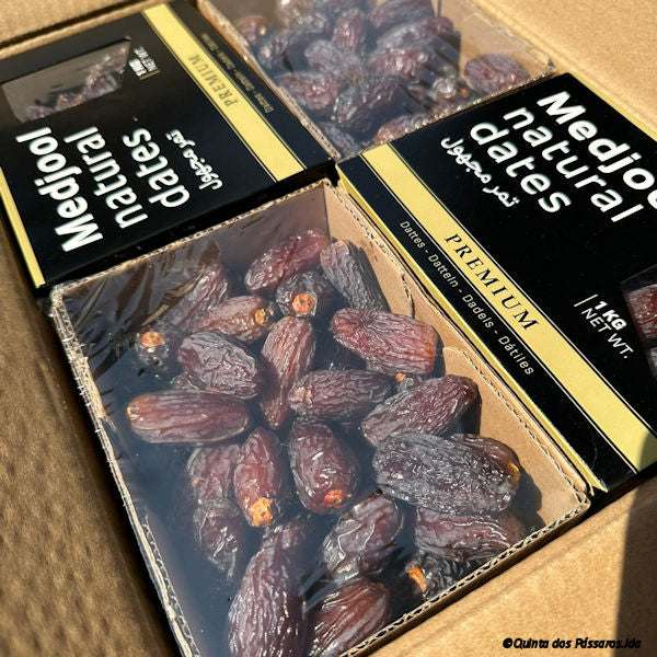 Frisch eingetroffen - aktuell und neu - Premium Medjool Datteln ...