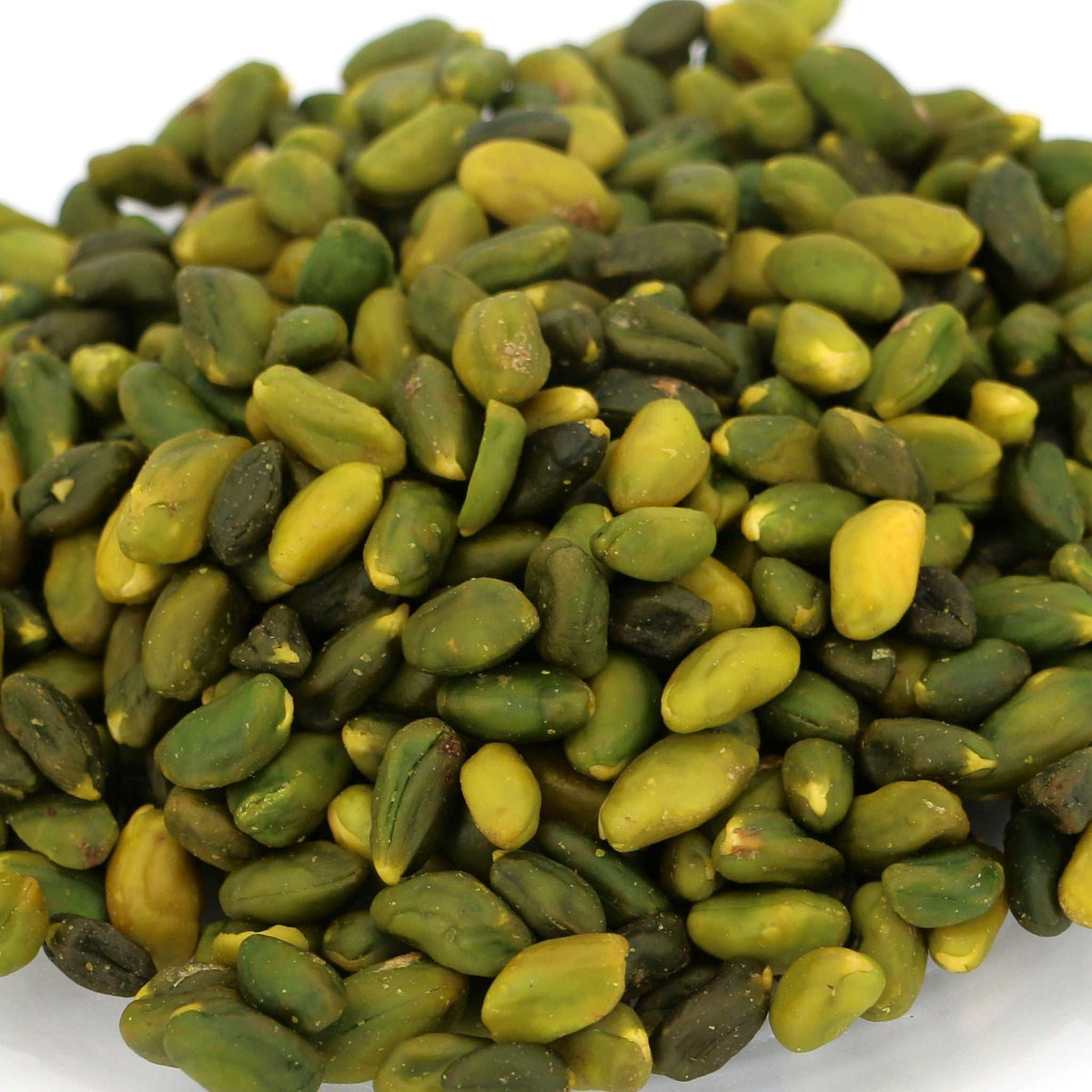 Green pistachio kernels – blanched and skinless for a refined taste ...
