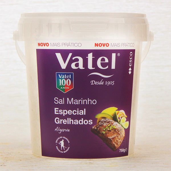 Coarse sea salt, especially for grilled food / Sal marinho, Vatel, esp ...